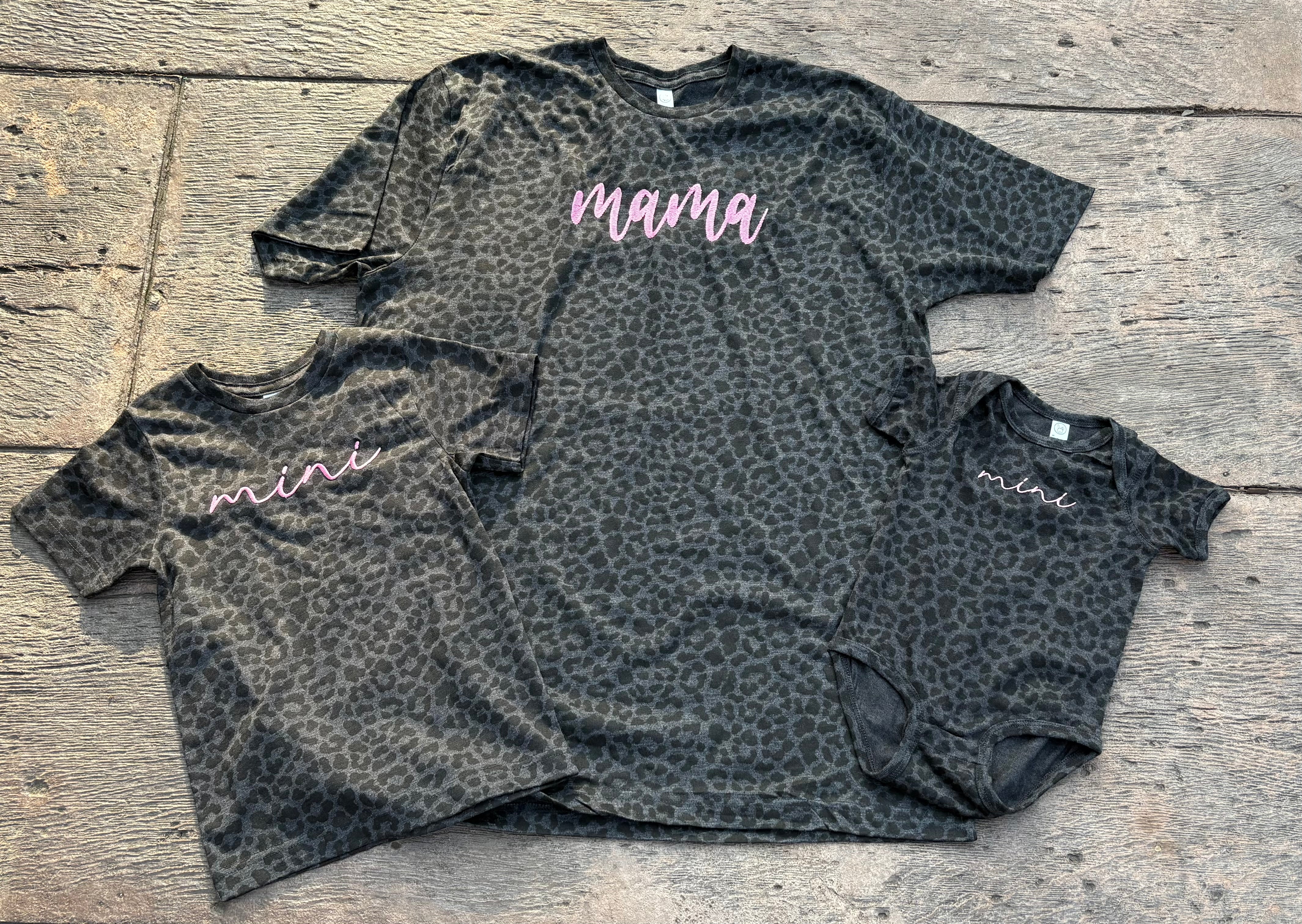 Mama & Mini Animal Print sets – Opal's Dream Stitch